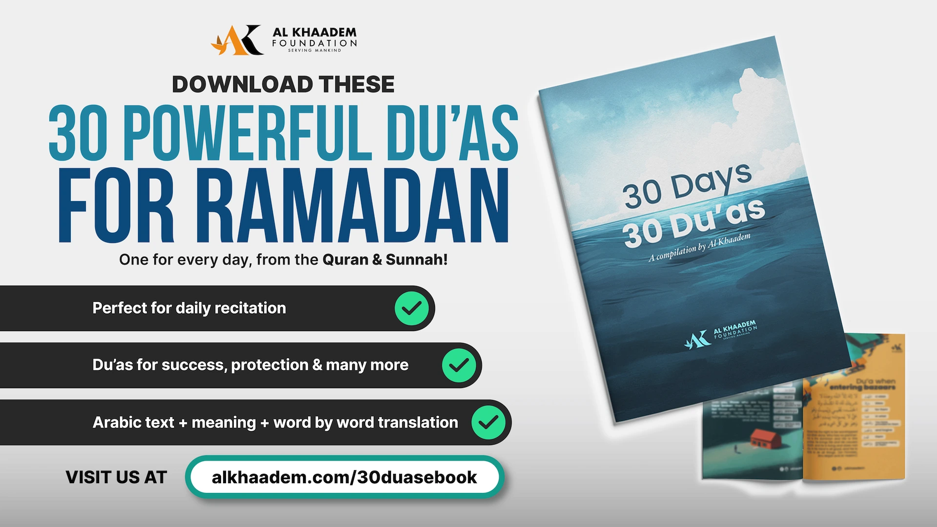 [FREE EBOOK] 30 Days, 30 Du’as Ebook